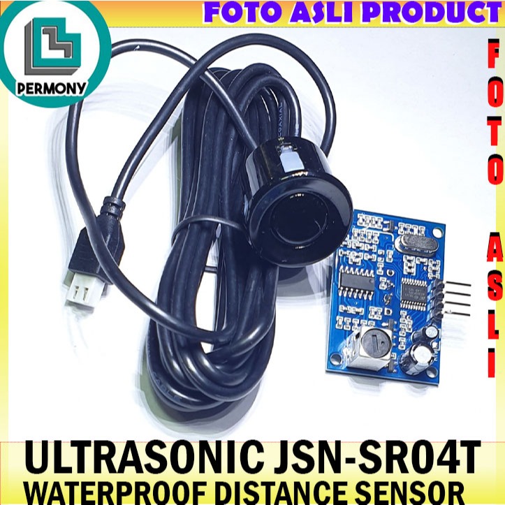 Jual Sensor Distance Jarak Parkir Ultrasonic Module WaterProof JSN ...