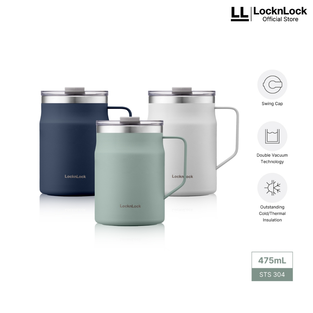 Jual LocknLock Tumbler Metro Mug 475ml - LHC4219 | Shopee Indonesia