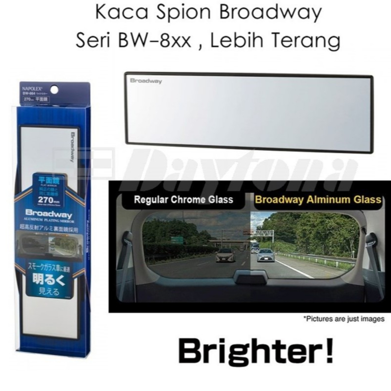 Jual Kaca Cermin Spion Tengah Mobil BROADWAY BW - 862 863 864 865 866 867 "Brighter" ( Lebih ...