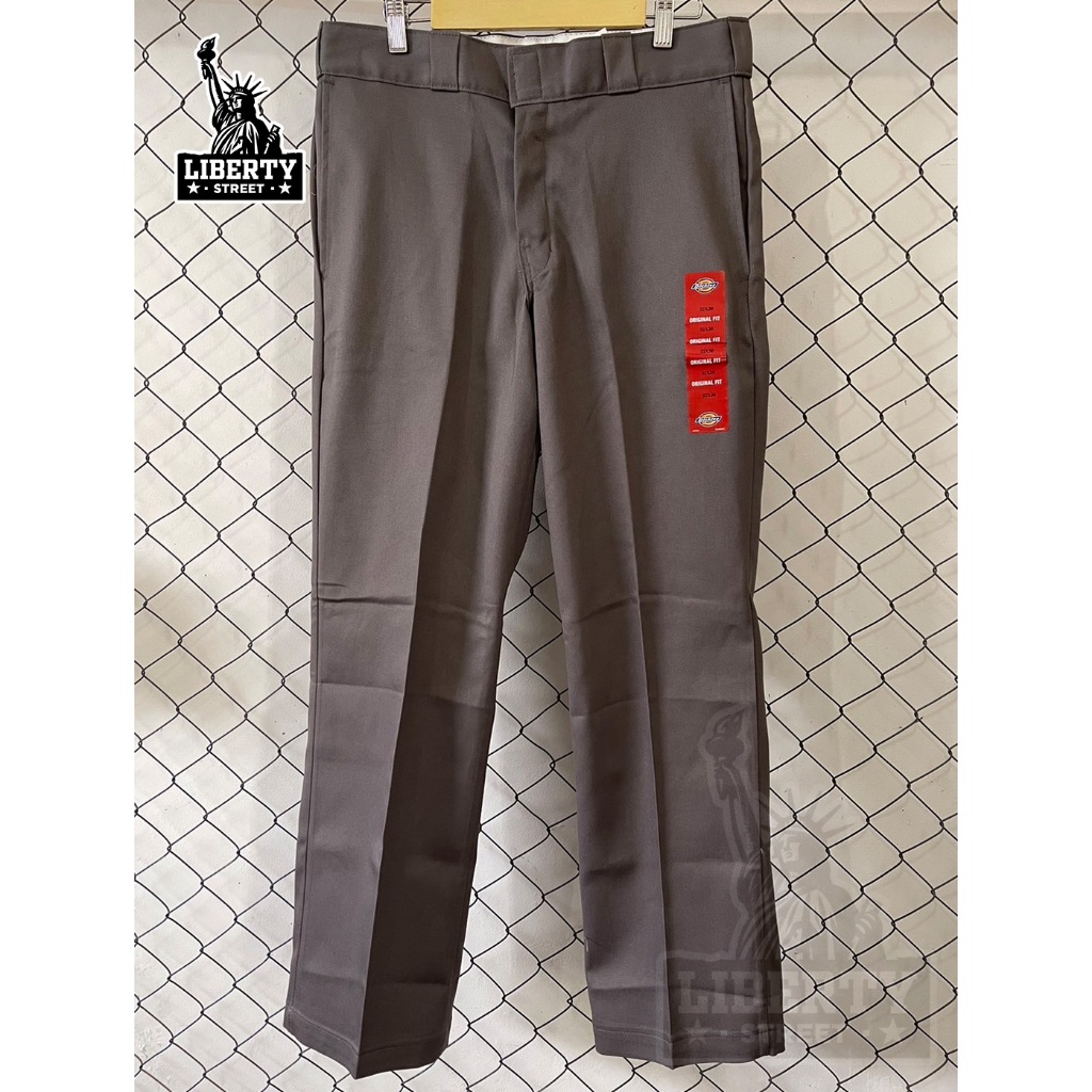 Jual DICKIES 874 WORK PANT (ORIGINAL FIT) BRAND NEW SILVER | Shopee ...