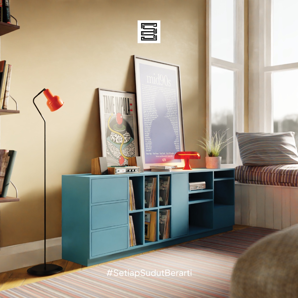 Jual [FREE ONGKIR JAWA BALI] Supernata - Rak Vinyl Kayu / Display ...