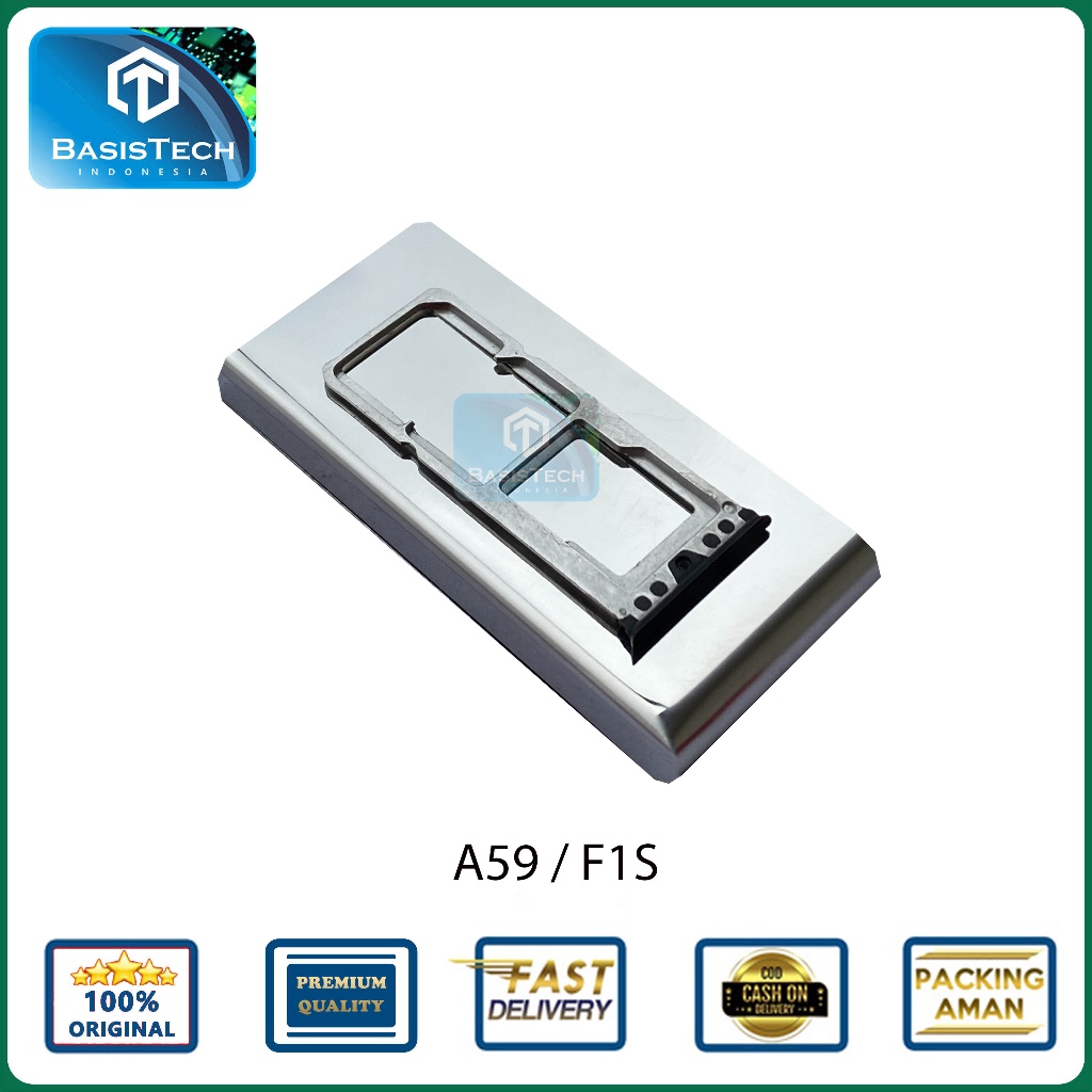 Jual SIMLOCK TEMPAT KARTU SIM TRAY OPPO A59 F1S ORIGINAL QUALITY ...