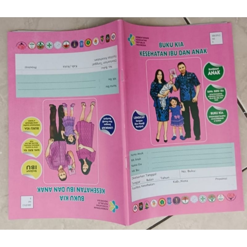 Jual Buku KIA 2021 Bolak Balik gratis sticker P4K | Shopee Indonesia