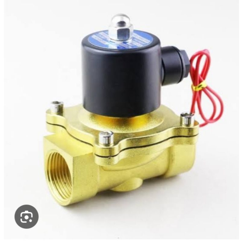 Jual electric selenoid water Valve 3/4 inch 12v solenoid Kuningan 2w ...