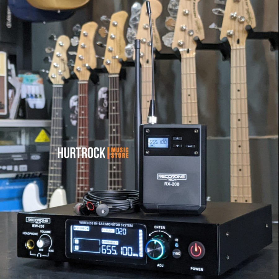 Jual RECORDING TECH IEW 200 ST Stereo Wireless In Ear Monitoring System ...