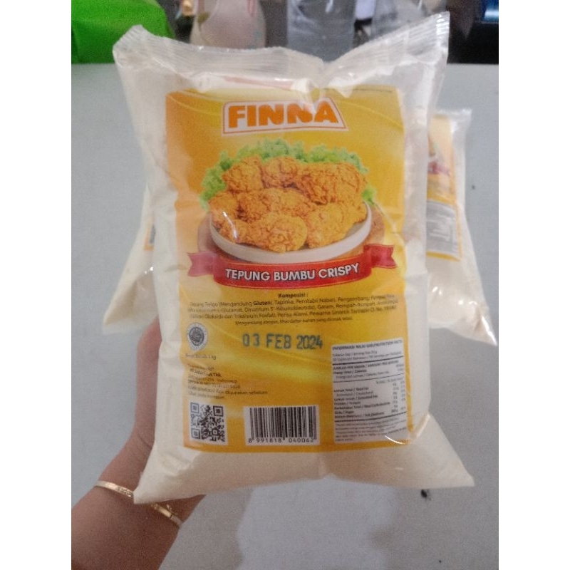 Jual Tepung Crispy Finna 1kg | Shopee Indonesia