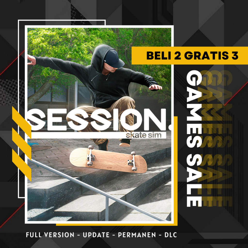 Jual SESSION SKATE SIM - GAME PC - GAME LAPTOP - PC GAMES | Shopee ...