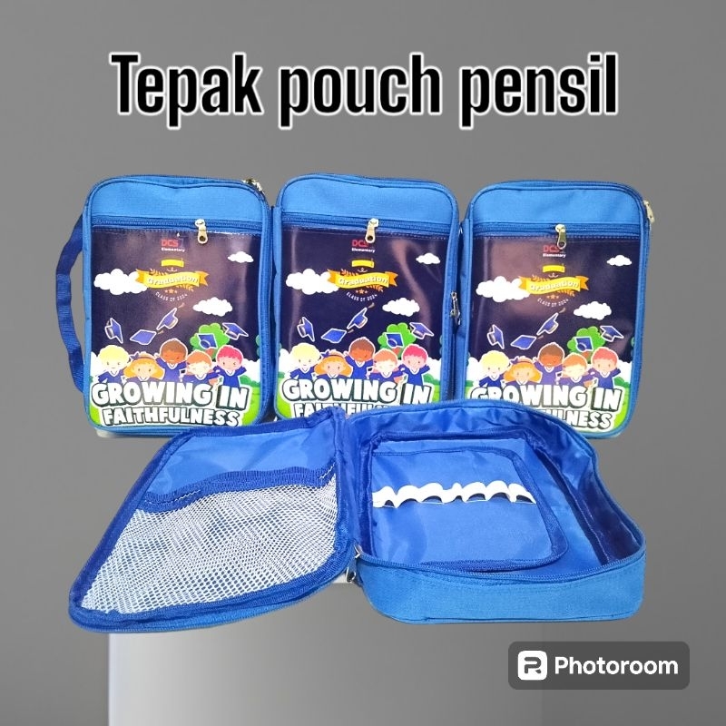 Jual TEPAK POUCH PENCIL CUSTOM | free desain | free nama teman | req ...