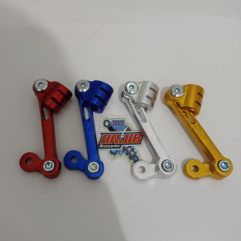 Jual Breket Selang Rem Depan Bahan Aluminium CNC Model Tiang Universal ...