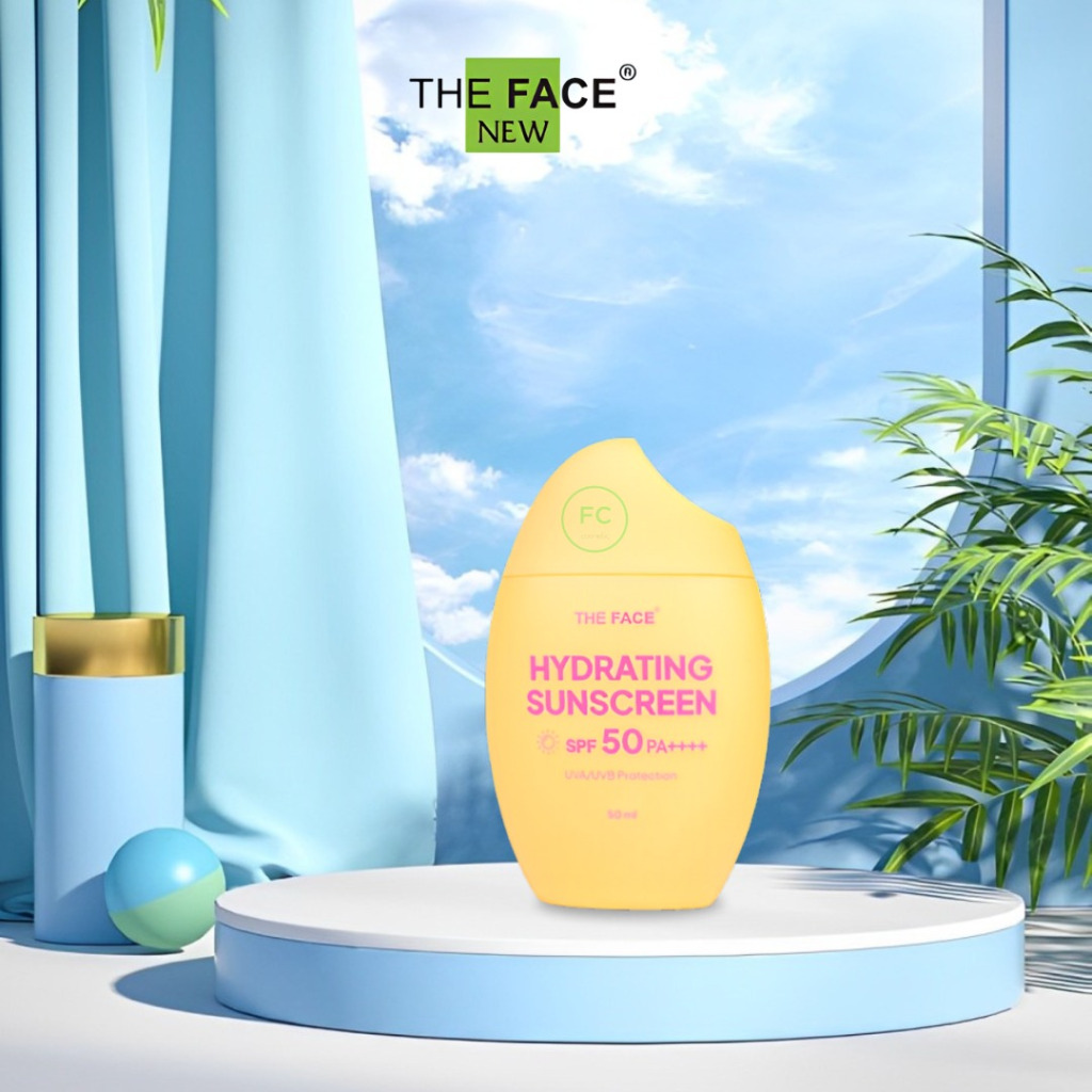 Jual The Face Hydrating Sunscreen SPF 50 PA++++ 50Ml | Shopee Indonesia