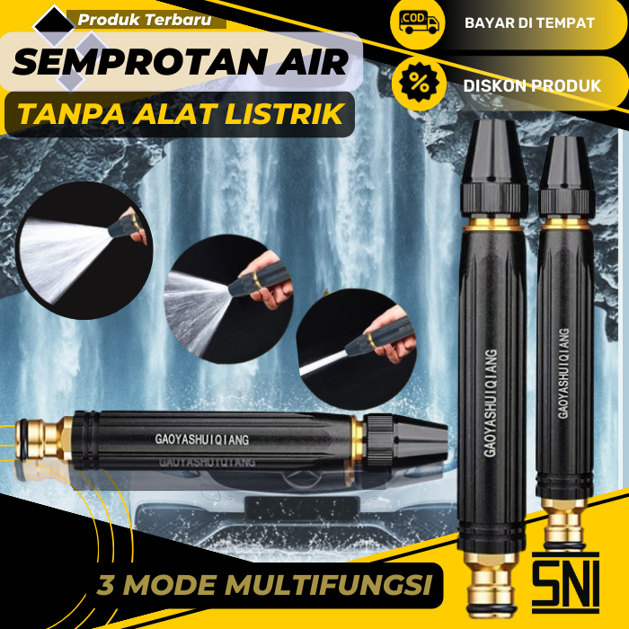 Jual Kepala Semprotan Air Tanpa Listrik/ Alat Buat Cuci Mobil Motor ...