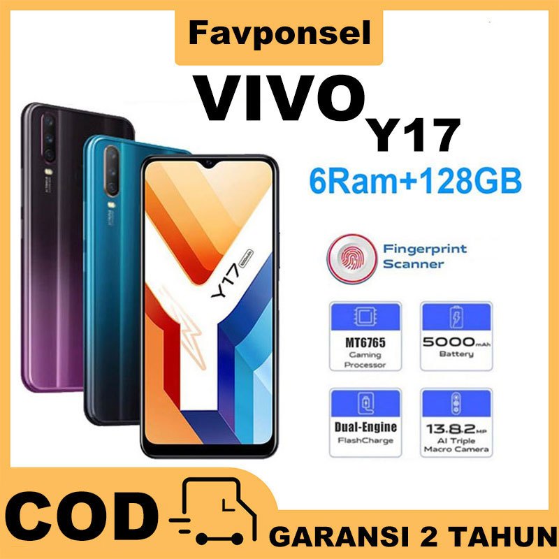 Jual hp Y17 ram6 128GB 6.35-inch handphone | Shopee Indonesia