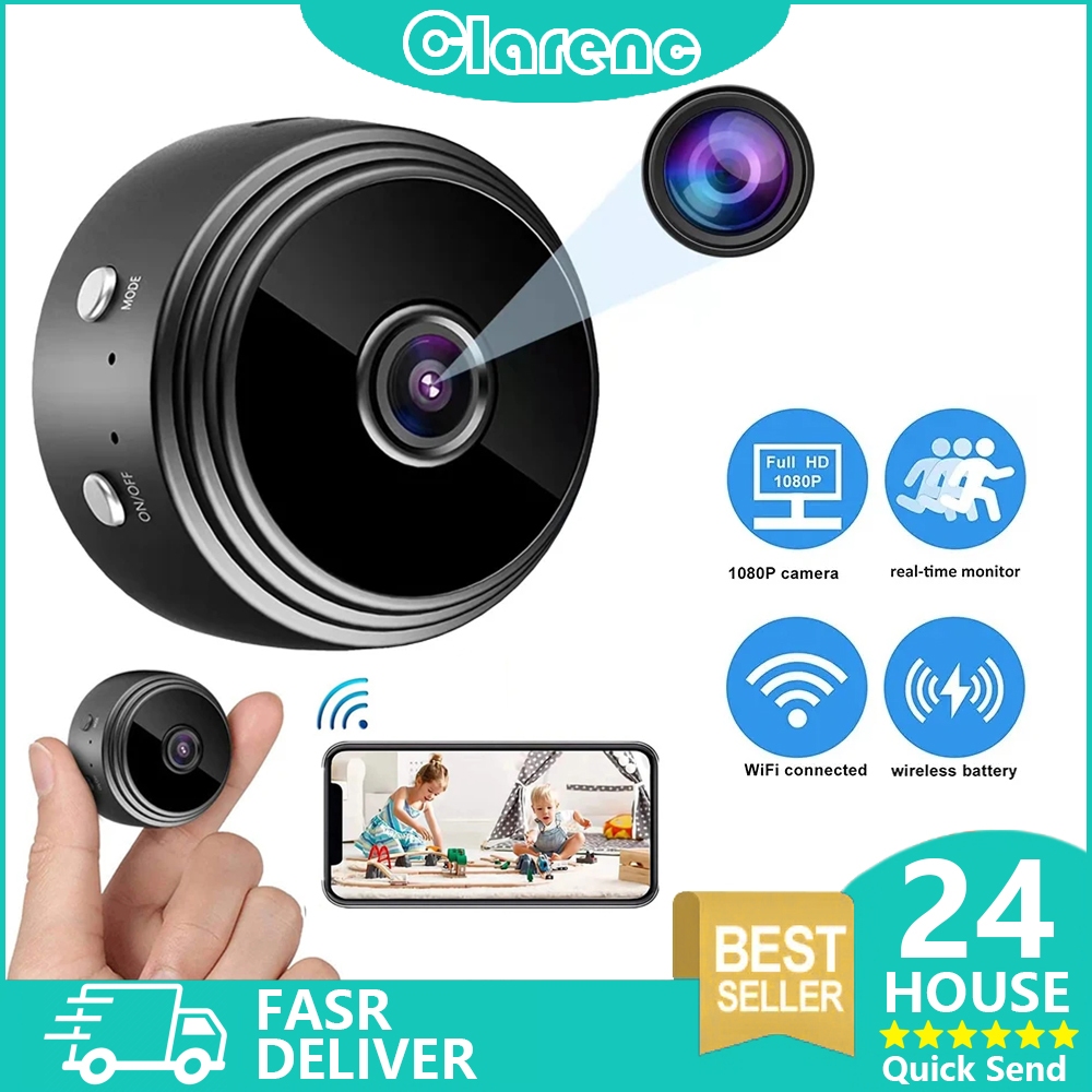 Jual 【Penawaran terbatas】Wireless A9 Camera Mini Wifi Hd 1080p Mini ...