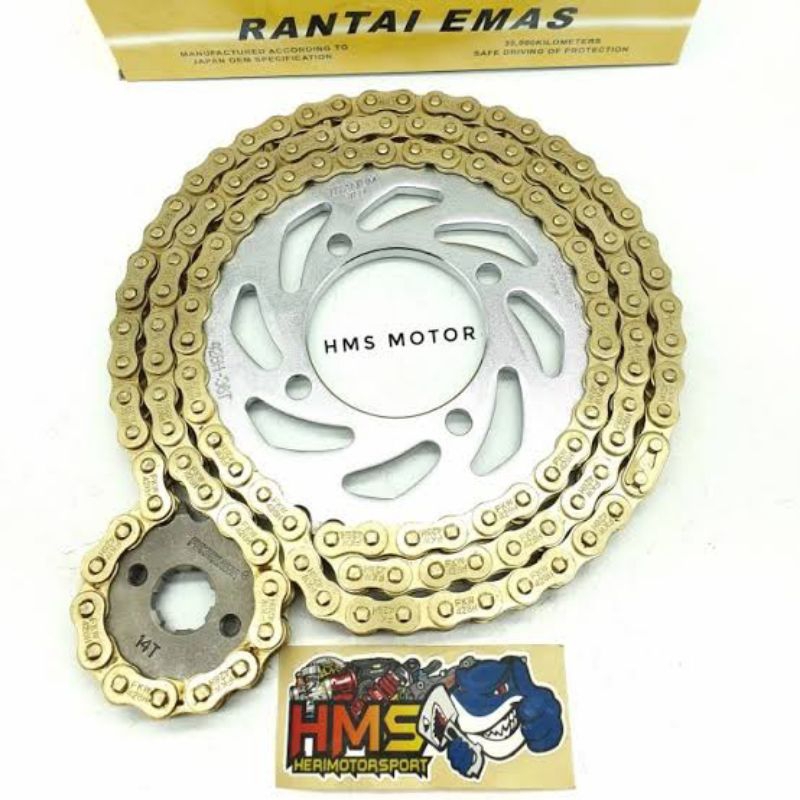 Jual BEBAS PILIH UKURAN GEARSET GIRSET JUPITER Z FIZR VEGA R NEW ALFA ...