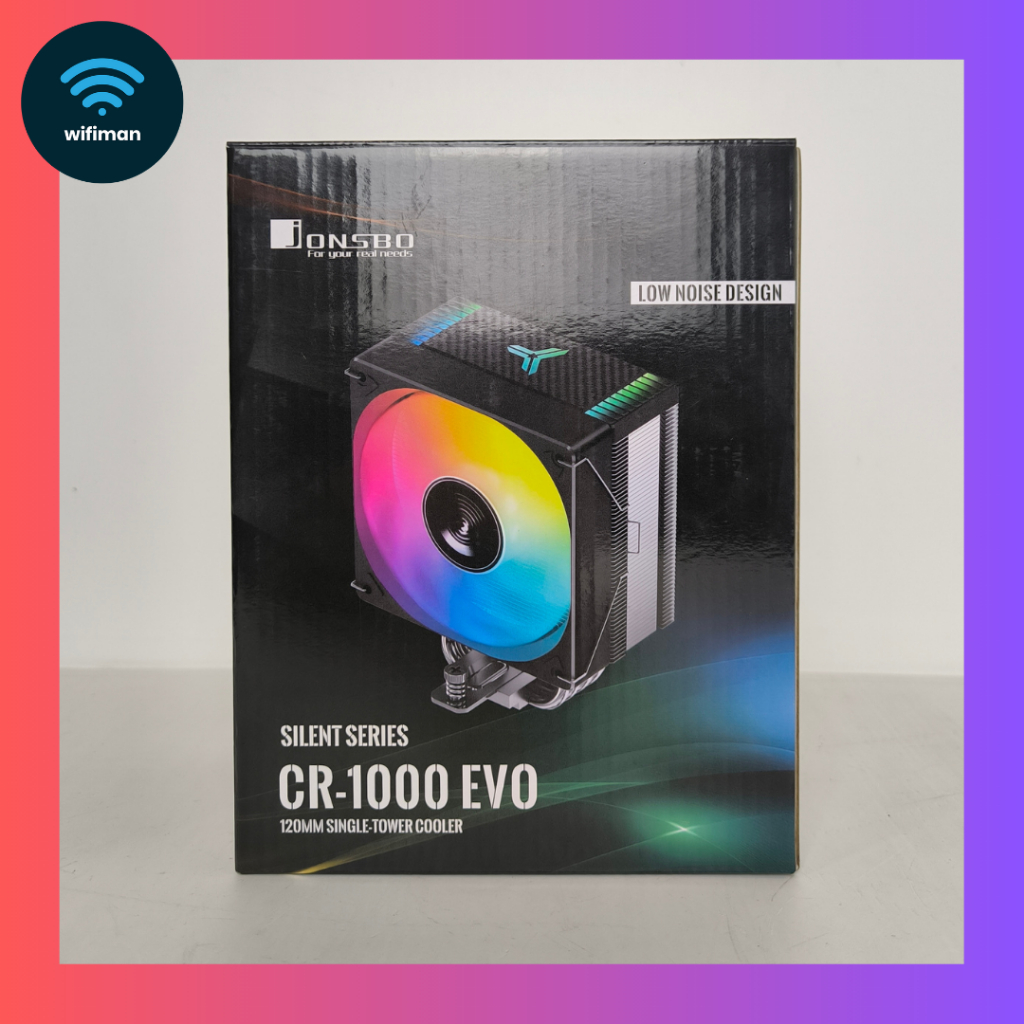 Jual Jonsbo CR-1000 Evo ARGB White Black - Cooler Kipas Fan CPU ...