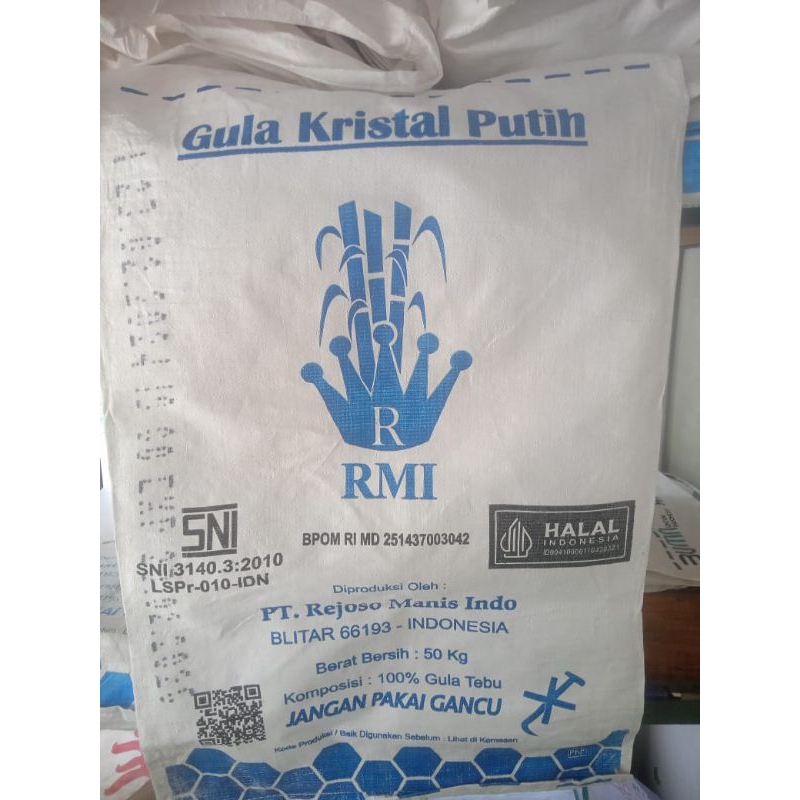 Jual Karung bekas gula kapasitas 50kg, karung gula sekali pakai ukuran ...