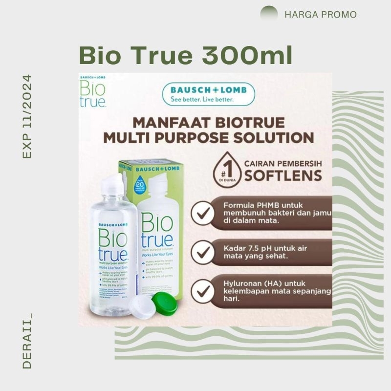 Jual Cairan Soflens | Bio True MULTI PURPOSE SOLUTION | Shopee Indonesia