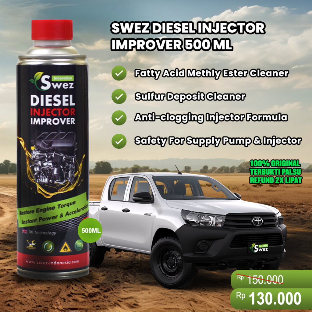 Jual Cairan Purging Mobil Diesel Berkualitas 100% Ampuh - Swez Diesel ...