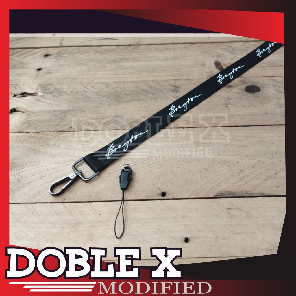 Jual LANYARD STRAP CUSTOM BREG TON | Shopee Indonesia
