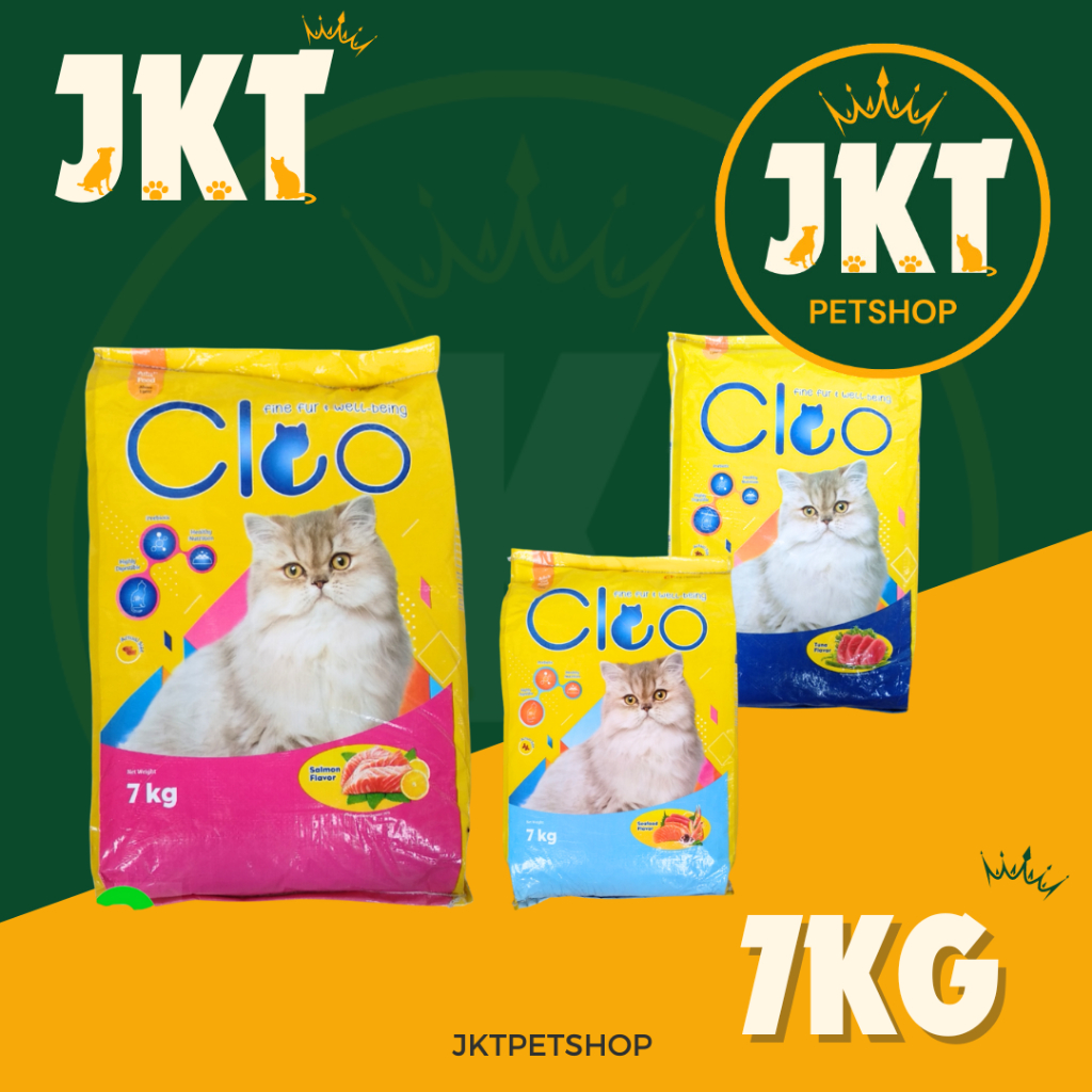 Jual CLEO CAT FOOD 7KG cleo tuna seafood tuna | Shopee Indonesia