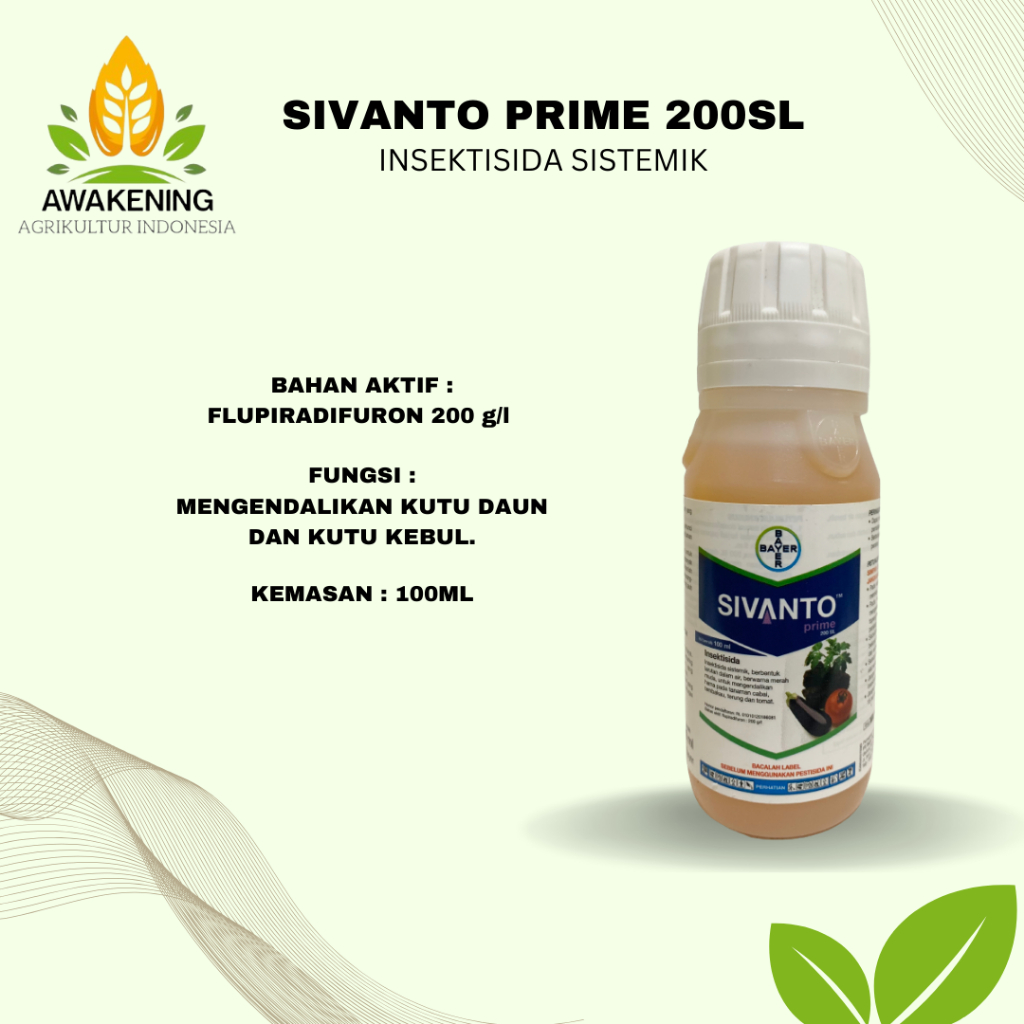 Jual SIVANTO PRIME 200SL 100ML INSEKTISIDA SISTEMIK | Shopee Indonesia