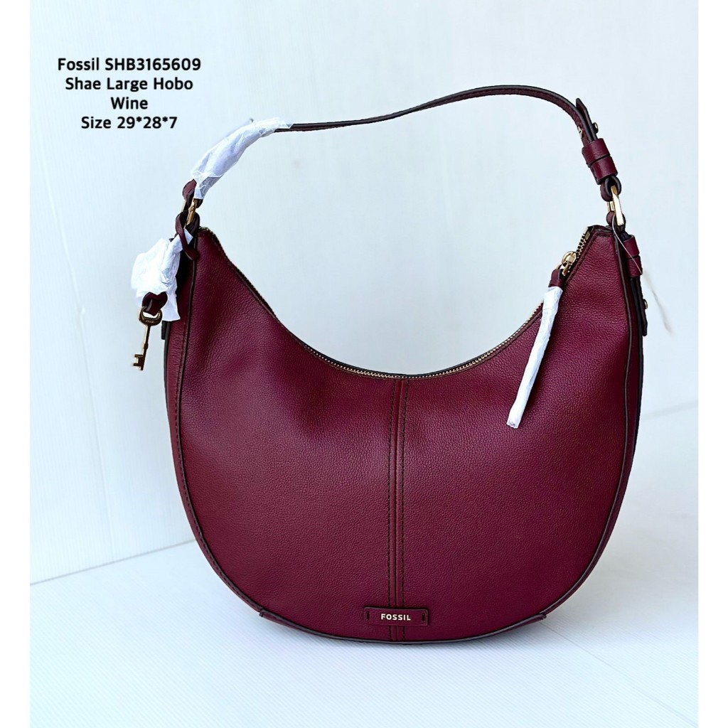 Jual Tas Wanita Cantik Branded Fossill Shae Large Hobo 100% Original 29 ...