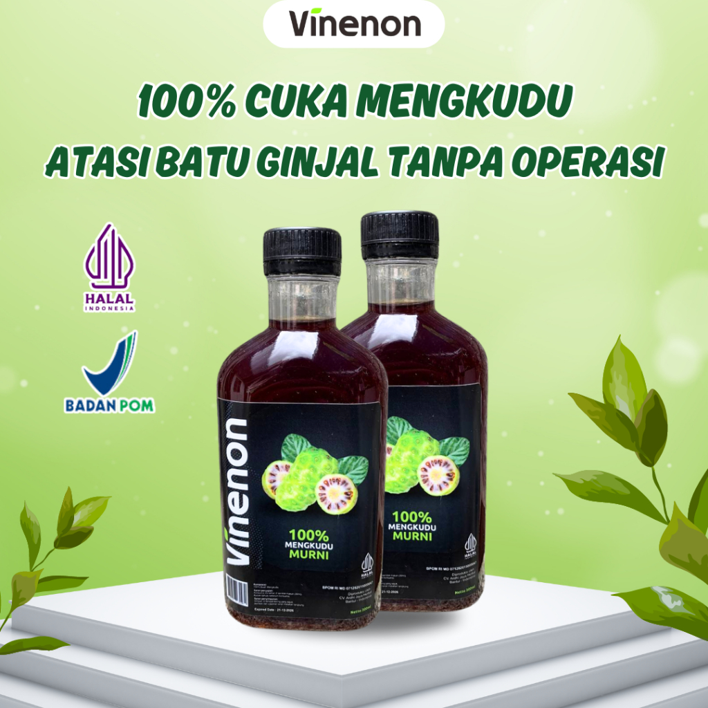 Jual Vinenon Cuka Mengkudu Asli | Meluruhkan Batu Ginjal Tanpa Operasi ...