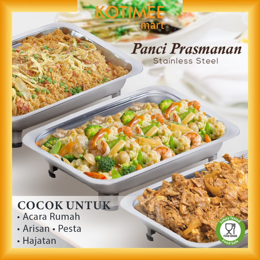 Jual Wadah Saji Prasmanan Fast Food Dish Tutup Kaca / Tempat Prasmanan ...
