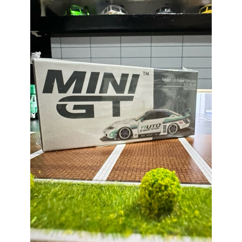 Jual Mini GT Nissan LB Super Silhouette S15 SILVIA Auto Finesse MGT 490 ...