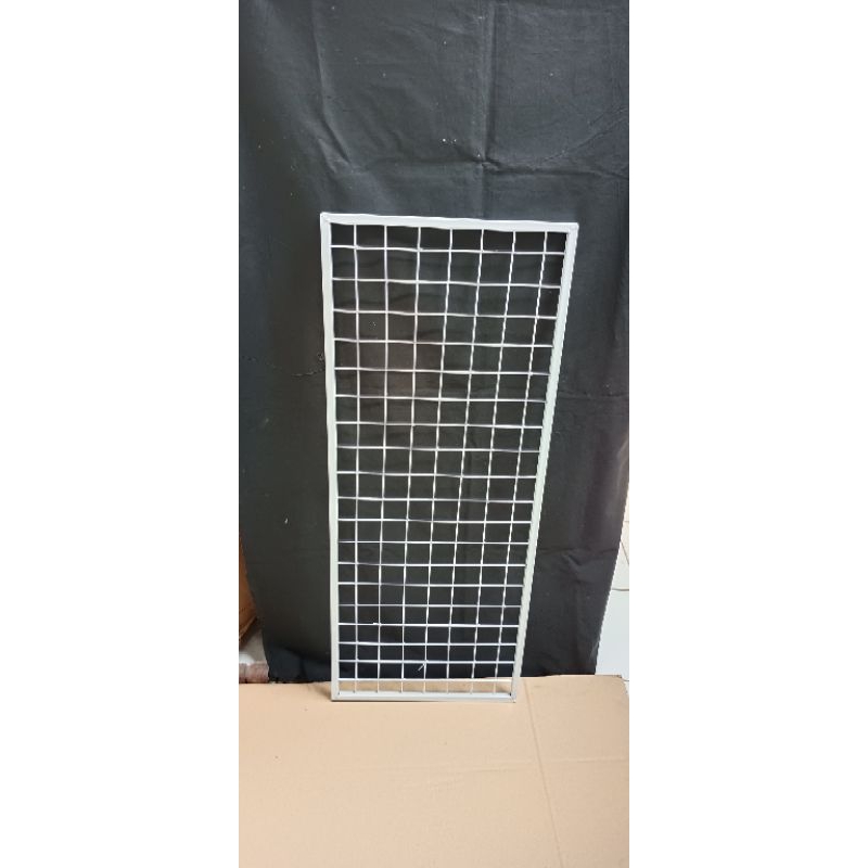 Jual Besi Ram Coting putih 40cm x 100cm, Tebal kawat 3mm dijual per 1bh ...
