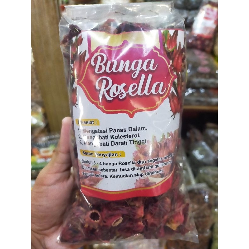 Jual Bunga Rosella kering - Rosella oven - teh herbal bunga Rosella ...