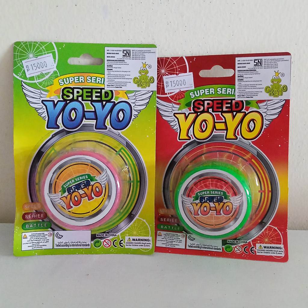 Jual MAINAN ANAK Yoyo Super Series - Speed Yoyo LED - lampu murah 0303 ...