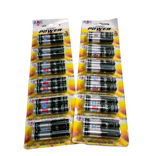 Jual Baterai/Battery/Batere ABC Super Power AAA 1.5V (isi 2 pcs ...