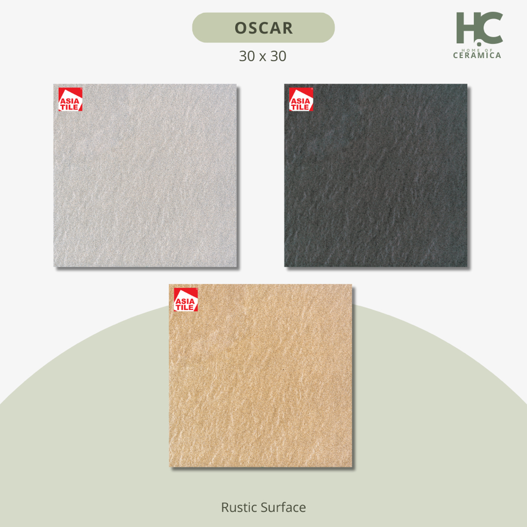 Jual Keramik Lantai Kasar Kamar Mandi - OSCAR 30x30 (KW 2) - ASIA TILE | Shopee Indonesia