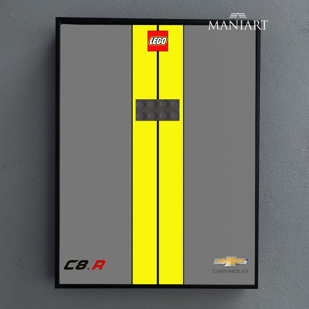 Jual Chevrolet Lego Speed Champions Display Poster Frameblock Wall ...