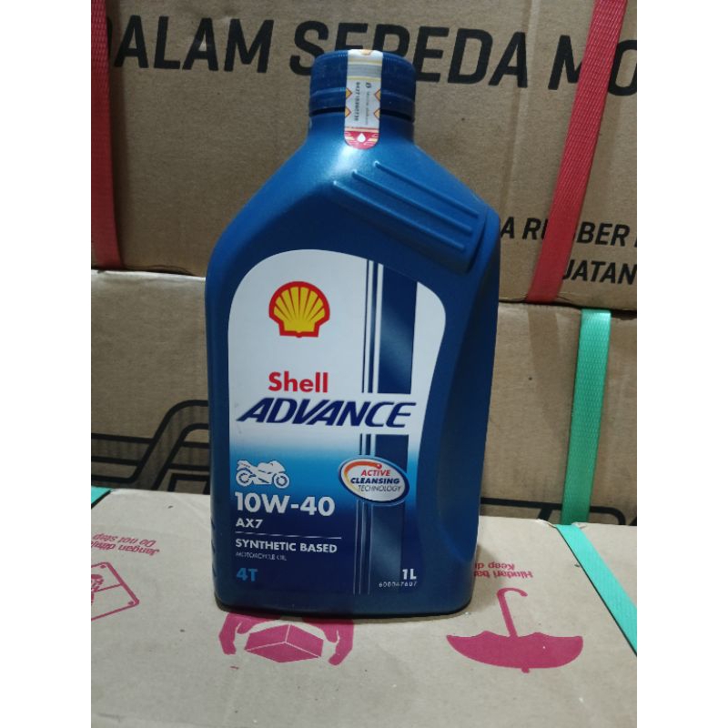 Jual Shell Advance 4T AX7 10W-40 1Liter | Shopee Indonesia