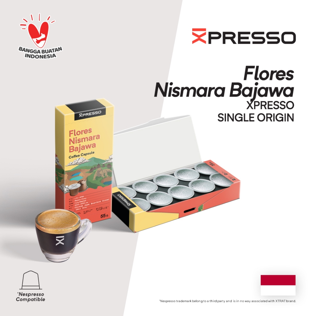 Jual Xpresso Coffee Capsule Flores Nismara - Kopi Kapsul Nespresso ...