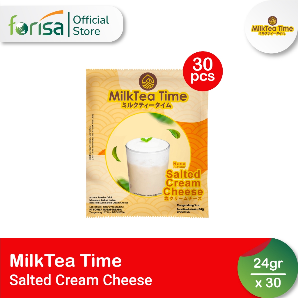 Jual Milk Tea Time Salted Cream Cheese 2 Renceng | Shopee Indonesia