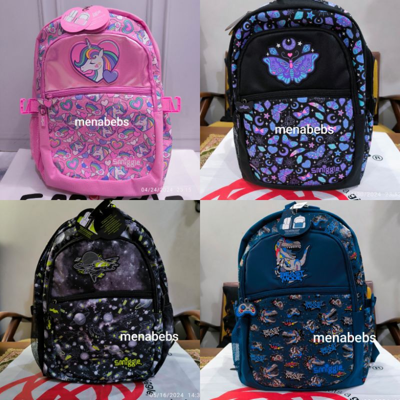 Jual Smiggle Backpack Attach Bright / Fly High original | Shopee Indonesia