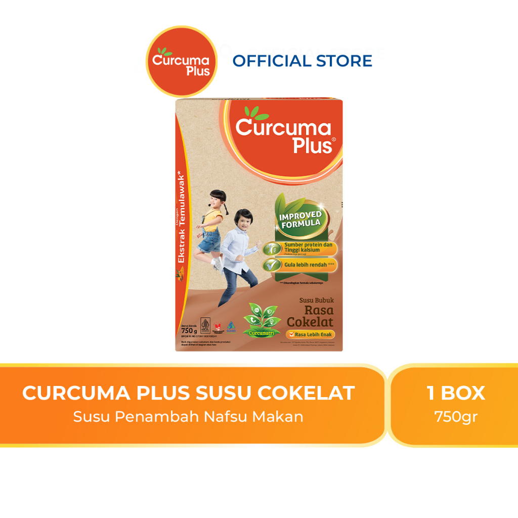 Jual Curcuma Plus Susu Bubuk Memperbaiki Nafsu Makan Rendah Gula ...