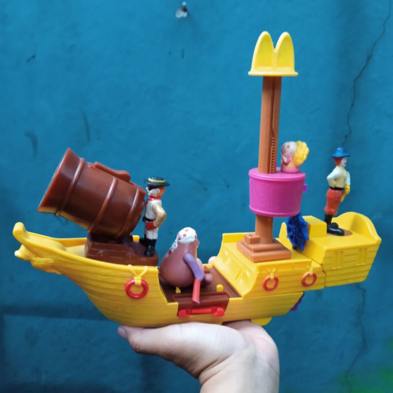 Jual happy meal toys mc. boat full set vintage | Shopee Indonesia