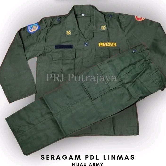 Jual SERAGAM PDL LINMAS / BAJU LINMAS / SERAGAM LINMAS HIJAU | Shopee ...