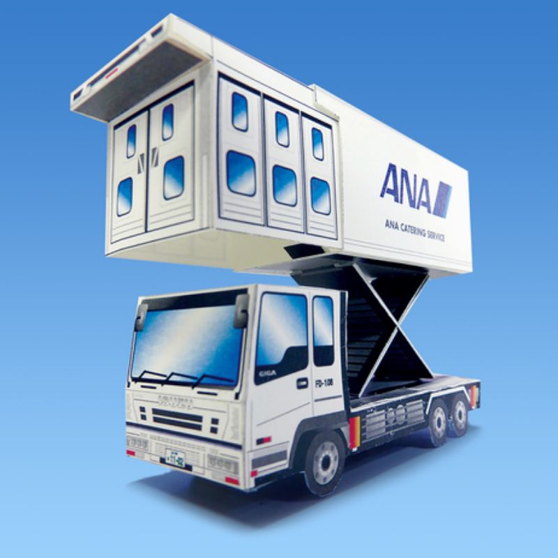 Jual Lembaran pola papercraft mobil catering bandara (OP-B3) | Shopee ...