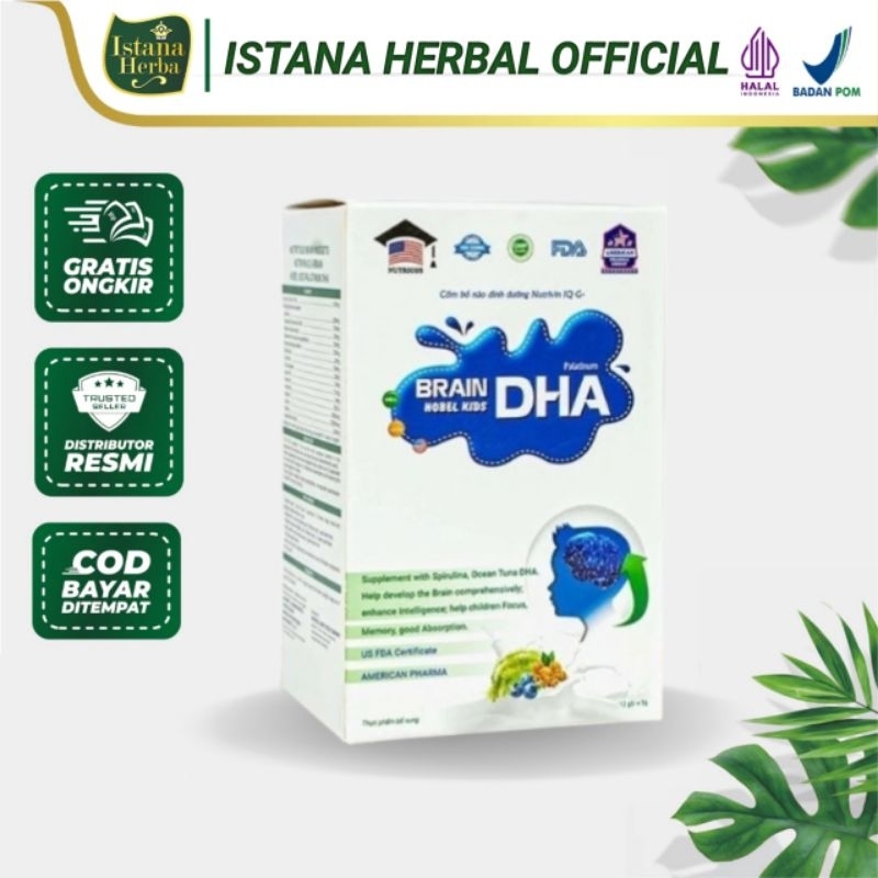 Jual Susu DHA BRAIN KID Nutrisi Pelengkap Untuk Kecerdasan Otak Anak ...