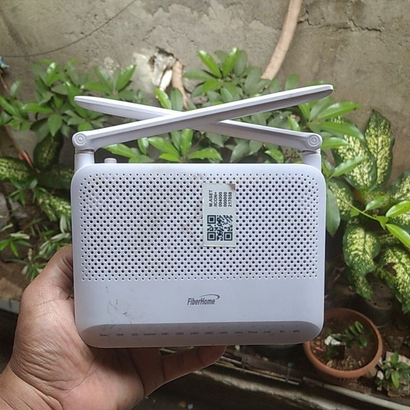 Jual Fiberhome GPON ONU HG6145D2 & HG6145F (5G) port biru Dual Band ...