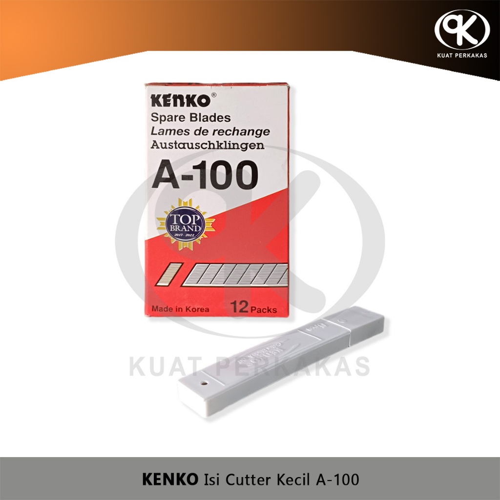 Jual Isi Cutter Kecil KENKO A-100 Isian Kater Cocok Cutter A-300 Isi ...