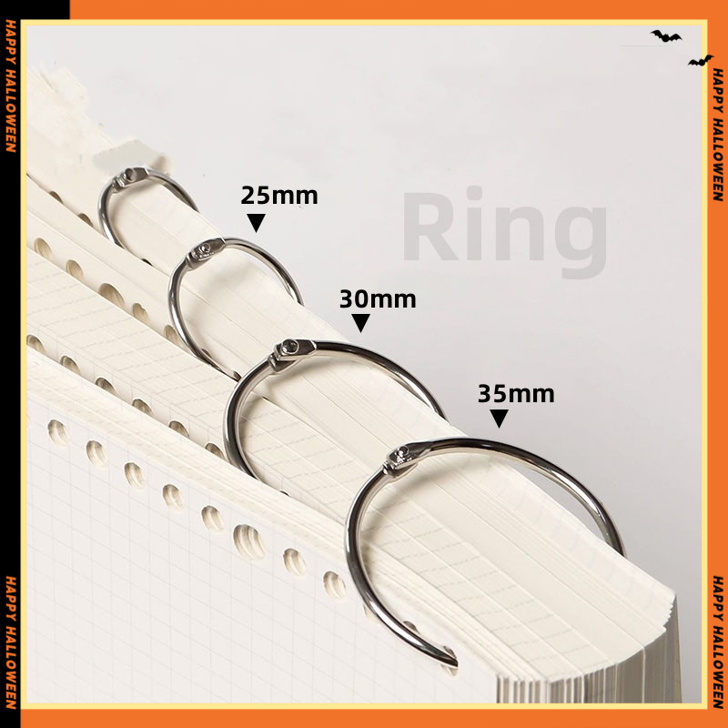 Jual 25mm 30mm 1PC Ring Binder Buka Tutup Ring Bulat Buat Tas Buku ...