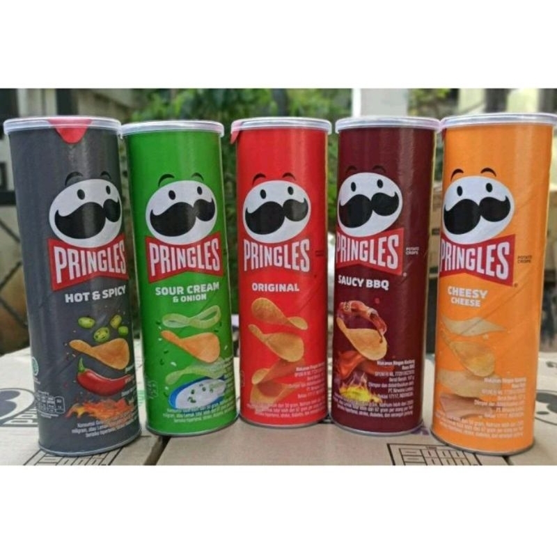 Jual Pringles Potato Chips 102 gr - Pringles Keripik Kentang 102gr ...