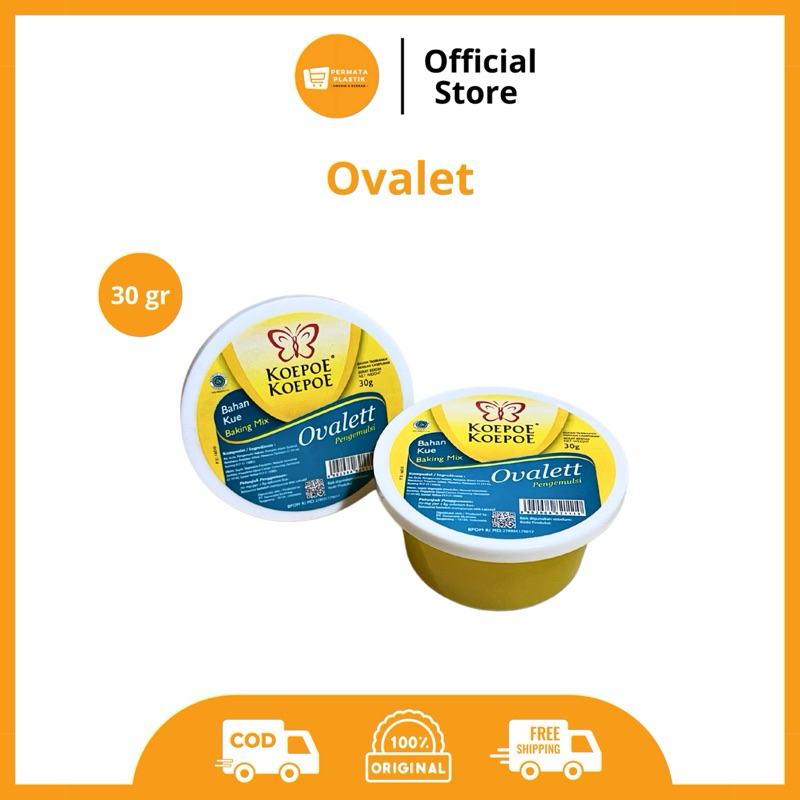 Jual Ovalet Ovalett Pengembang Pengemulsi Kue Emulsifier Kupu Kupu ...