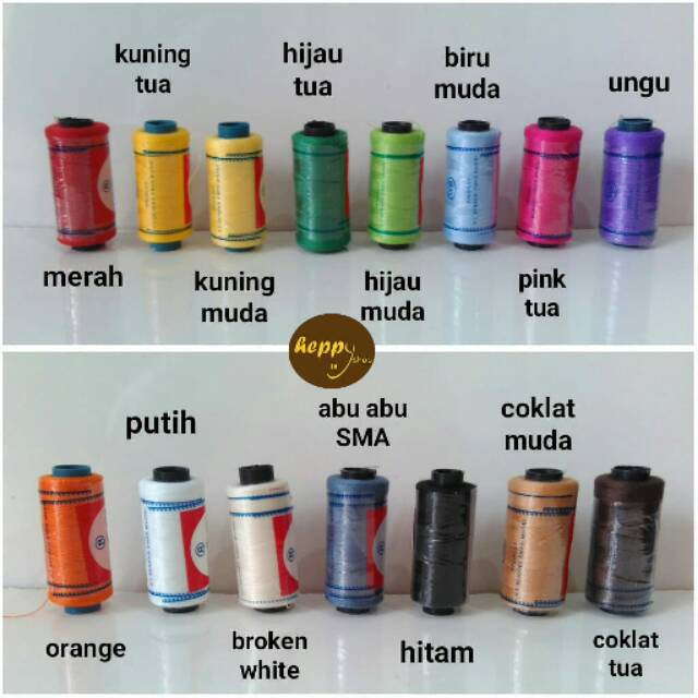 Jual Benang Jahit Besar 450 Meter (500 Yard) | Shopee Indonesia